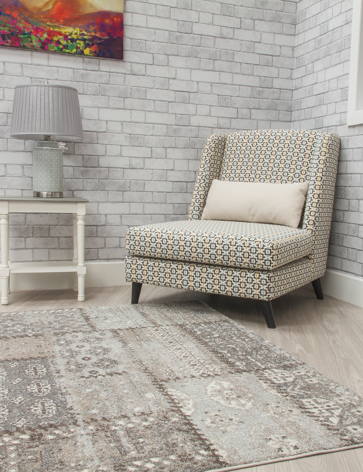 Floor Trends - Antika Patchwork - Greige