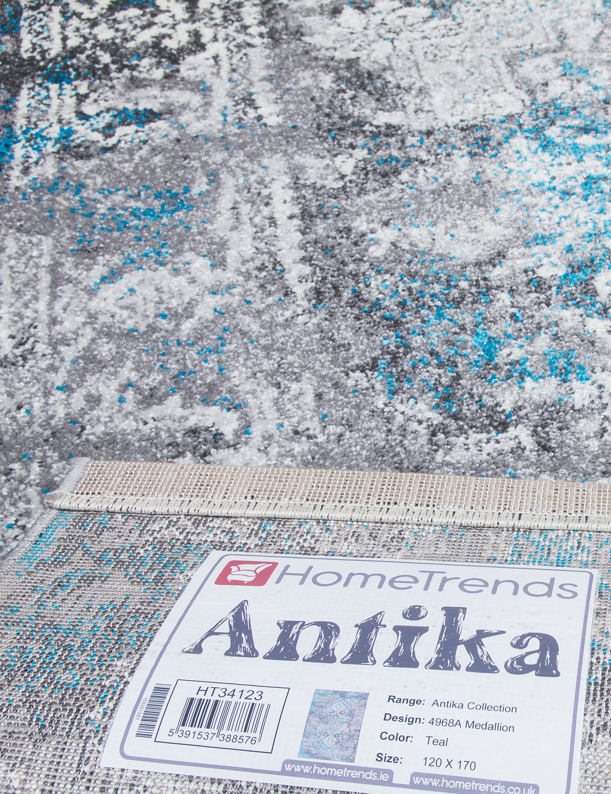 Floor Trends - Antika Medallion - Teal
