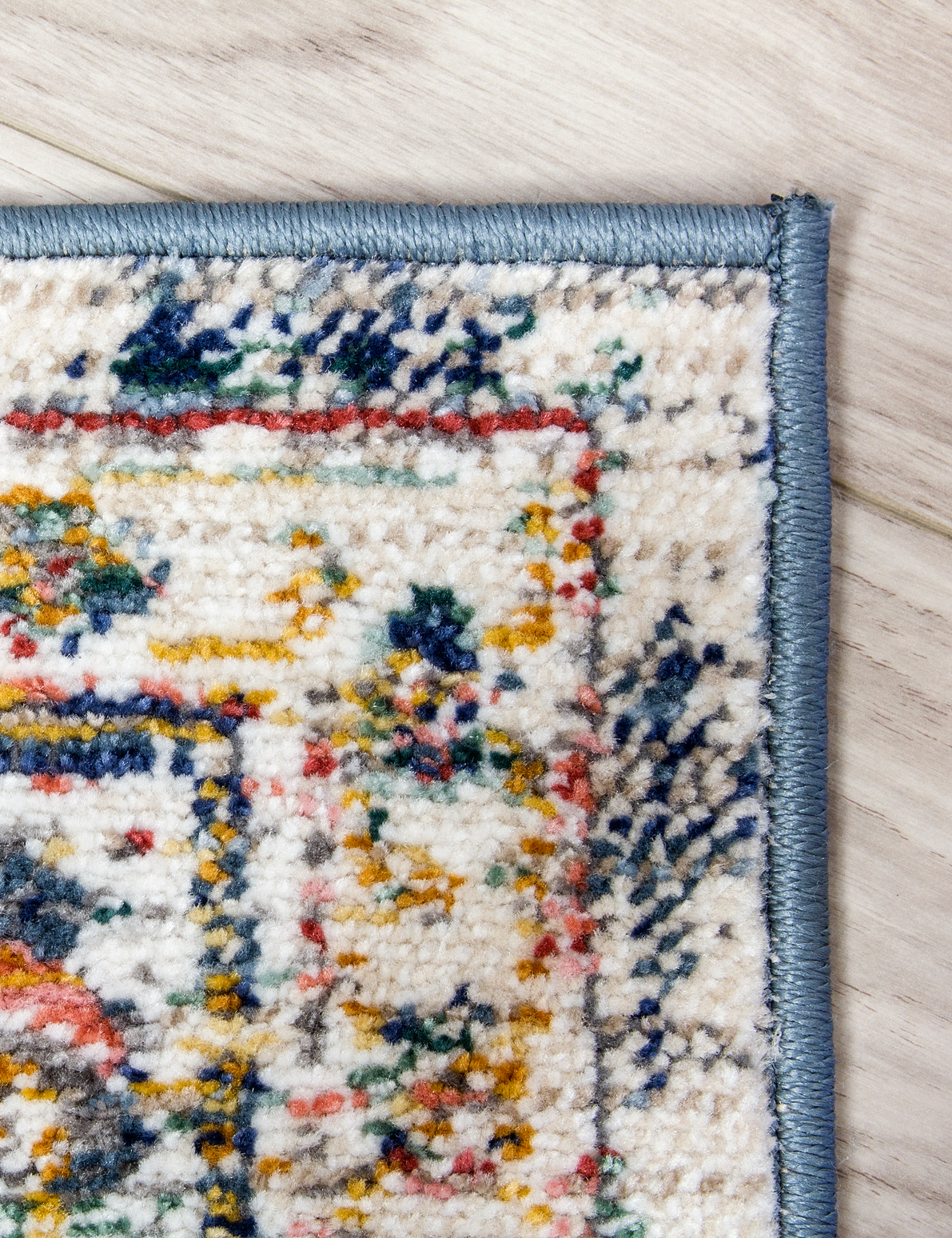 Floor Trends - Boho Medallion - Blue