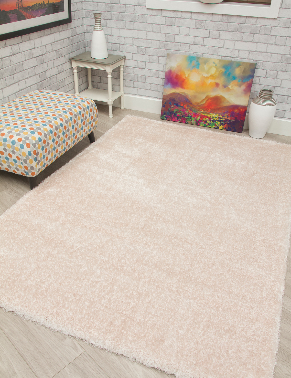 Floor Trends - Plush Shaggy - Cream