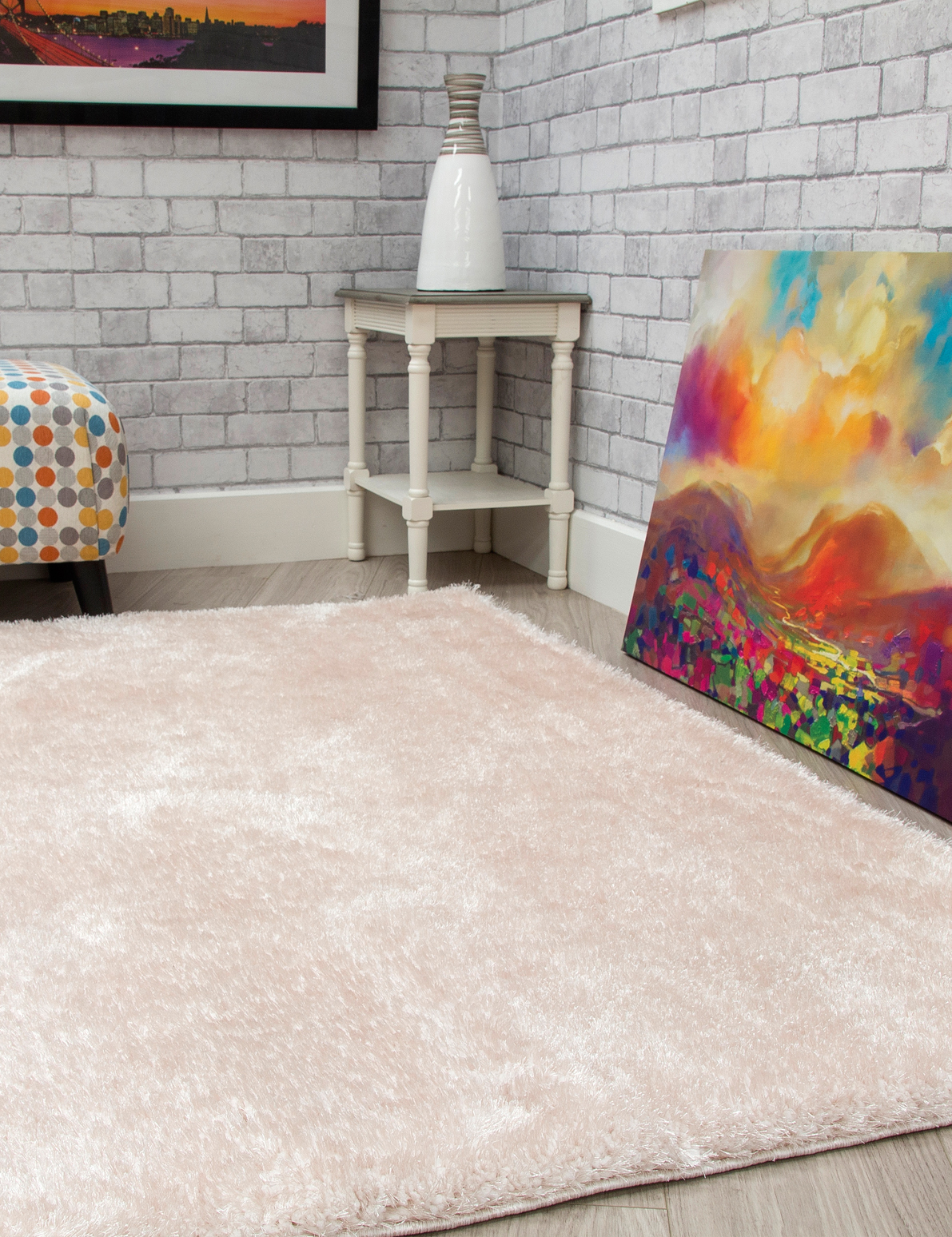 Floor Trends - Plush Shaggy - Cream